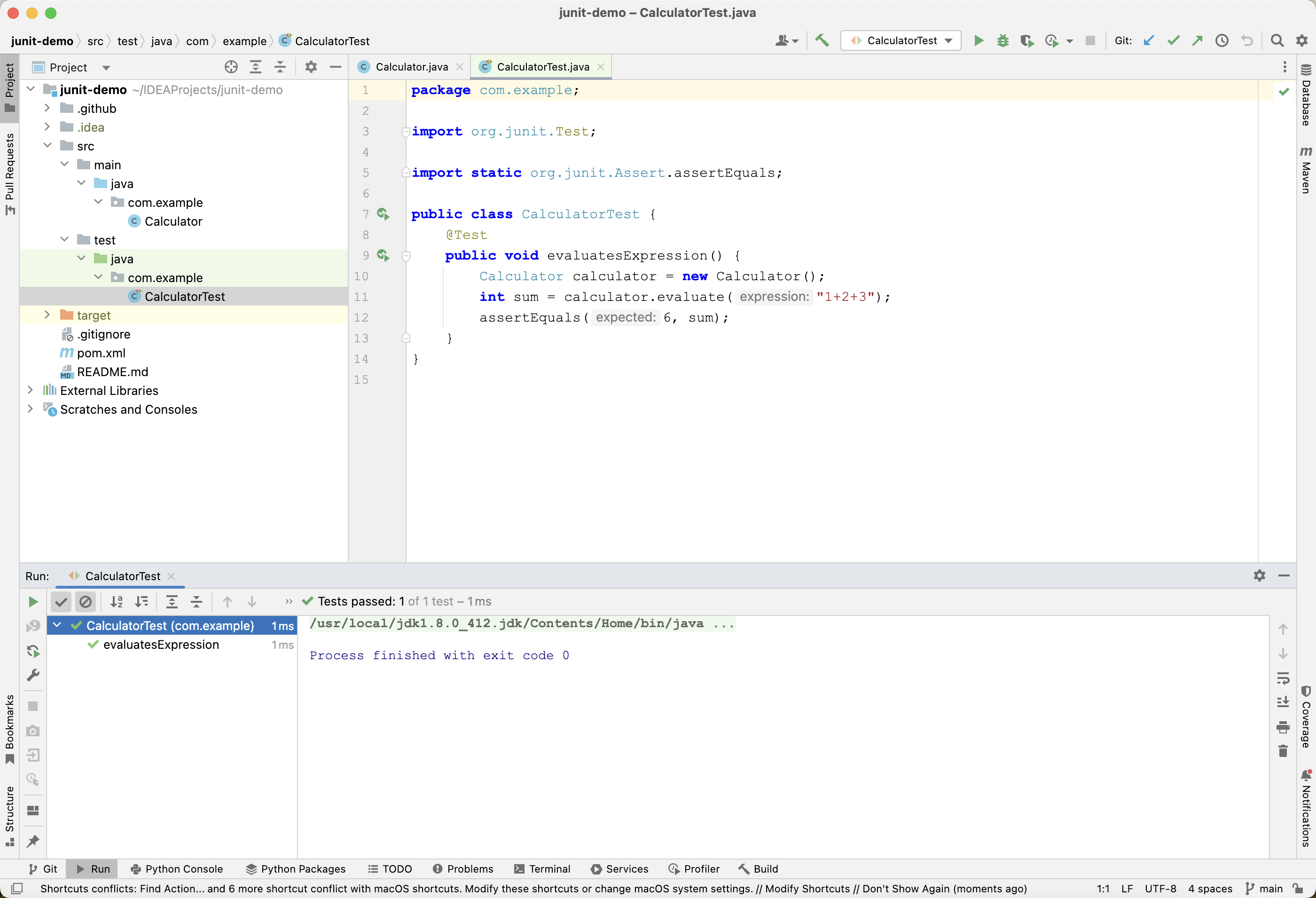 JUnit使用教程 | Zhao Zhengyang